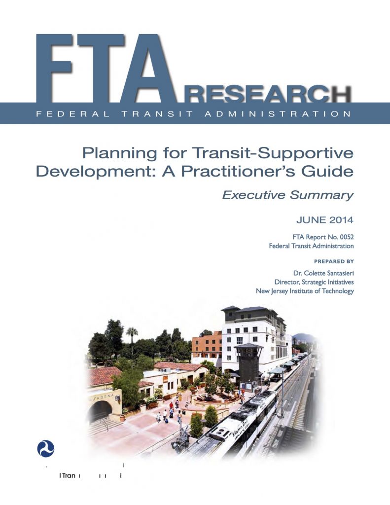 Planning for Transit-Supportive Development: A Practitioner’s Guide ...