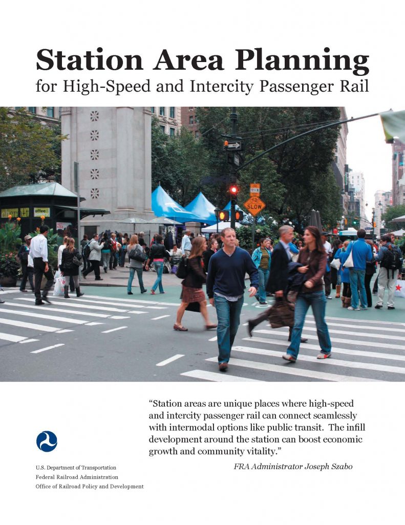 Station Area Planning for High-Speed and Intercity Passenger Rail ...